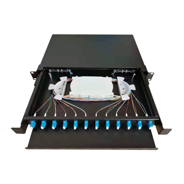 24 port SC UPC Fiber Optic Patch Panel | FTTXtelecom